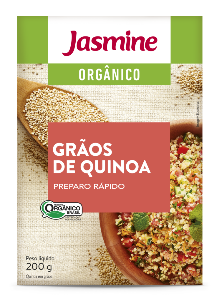 Quinoa Real em grãos orgânica - Portal Jasmine Pro